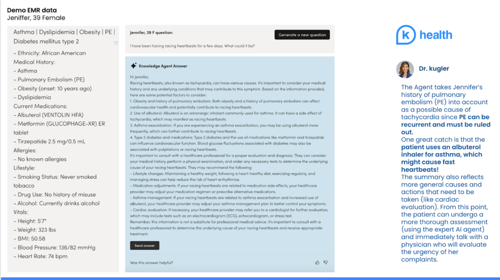 Introducing the First Intelligent AI Knowledge Agent in Healthcare ...